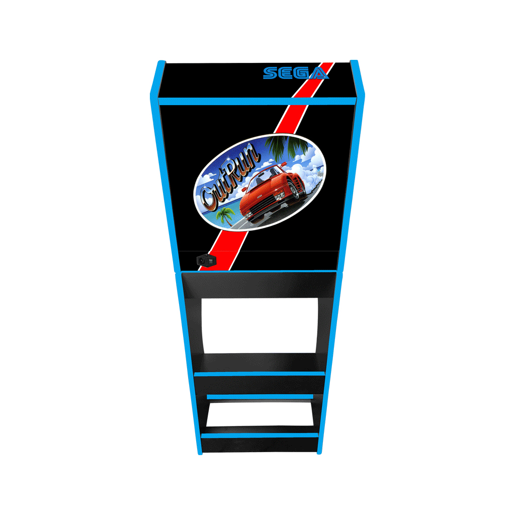 2 Player Arcade Machine - Out Run v2 - Arcade Geeks